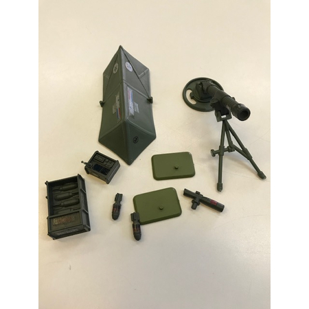 GI Joe 1985 Forward Observer Unit Used Missing Scope Stand Sell Is