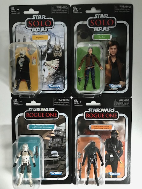 Star Wars The Vintage Collection Wave 2 Set of 4 Figures