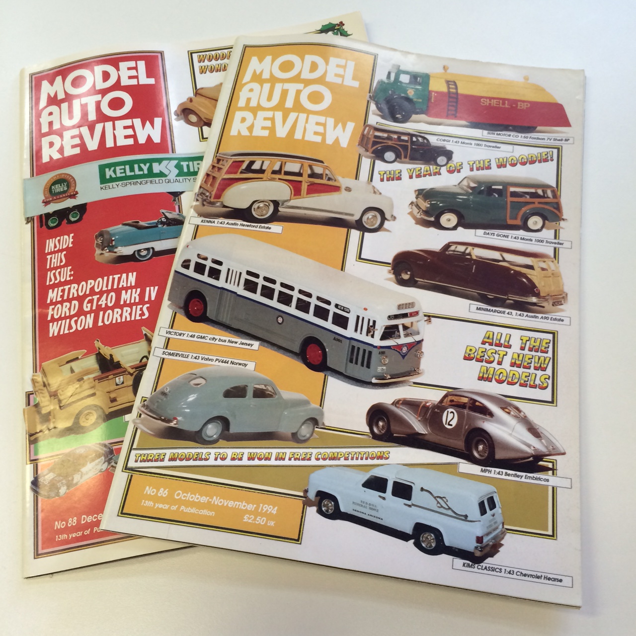 Diecast magazines