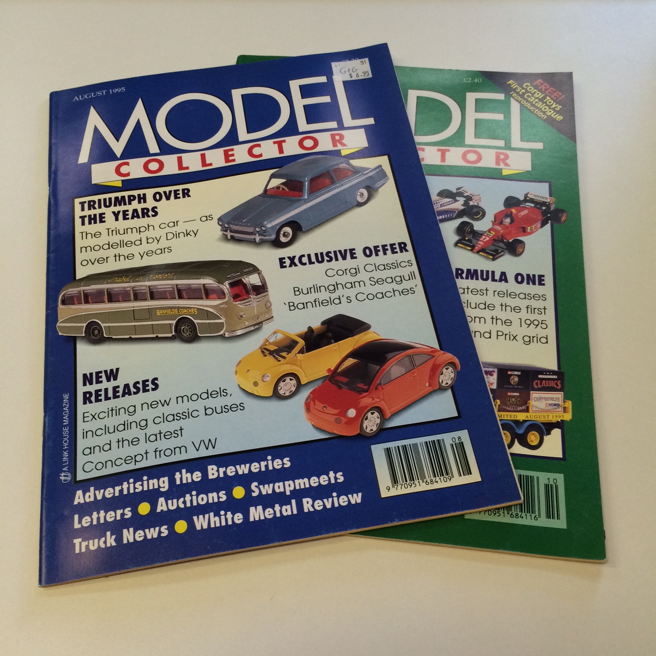 Diecast magazines