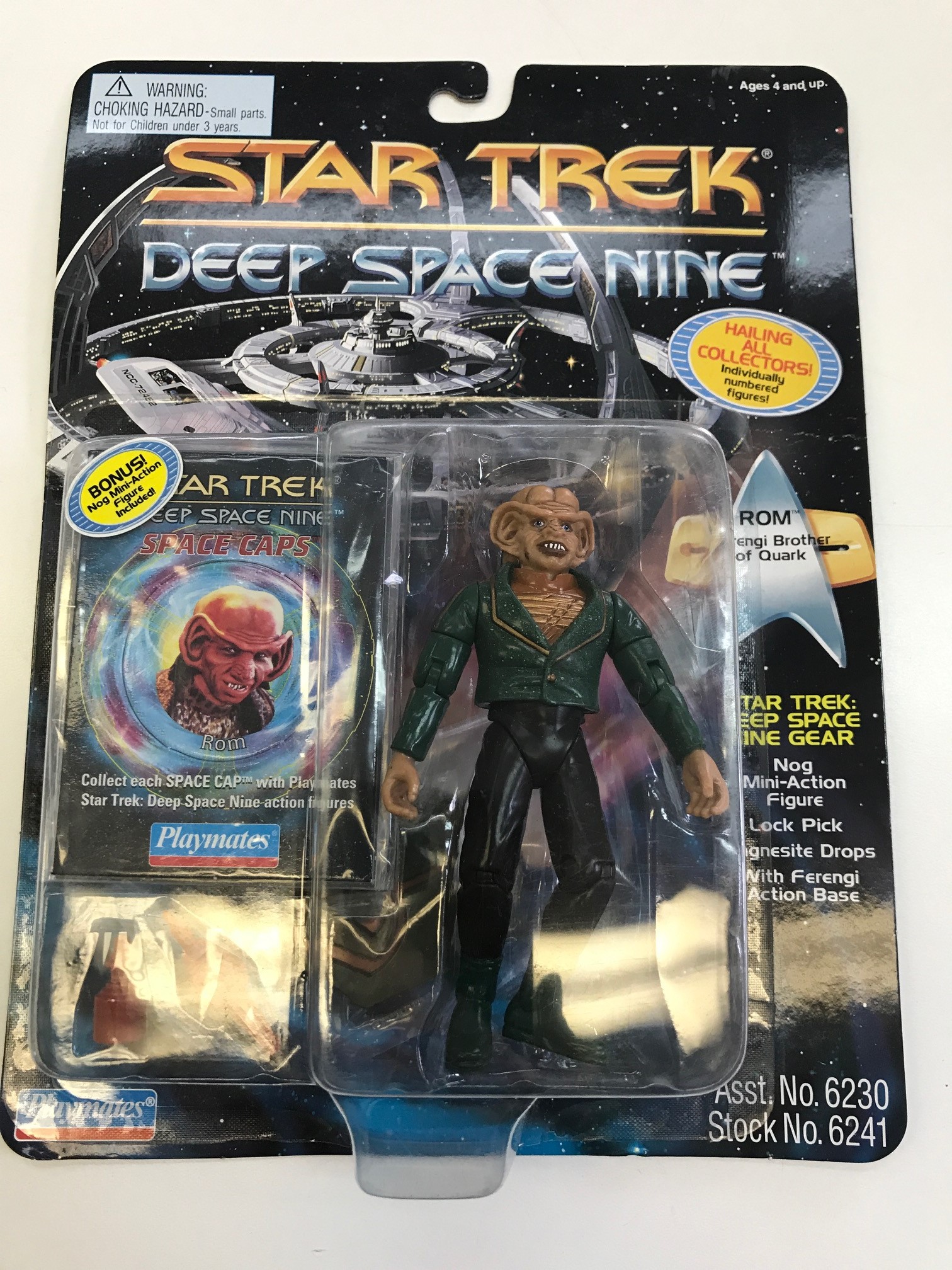 Star Trek Deep Space Nine Rom Playmates Toys 6241