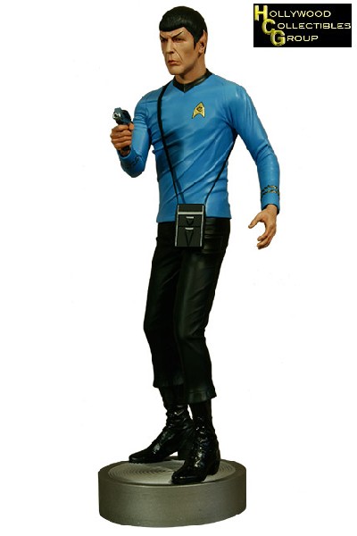 Star Trek Série TV originale Spock Statue 1:4 Hollywood Collectibles ...