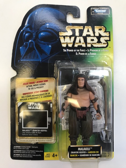 Star Wars Power of the Force (Freeze Frame) - Malakili Rancor Keeper 3 ...