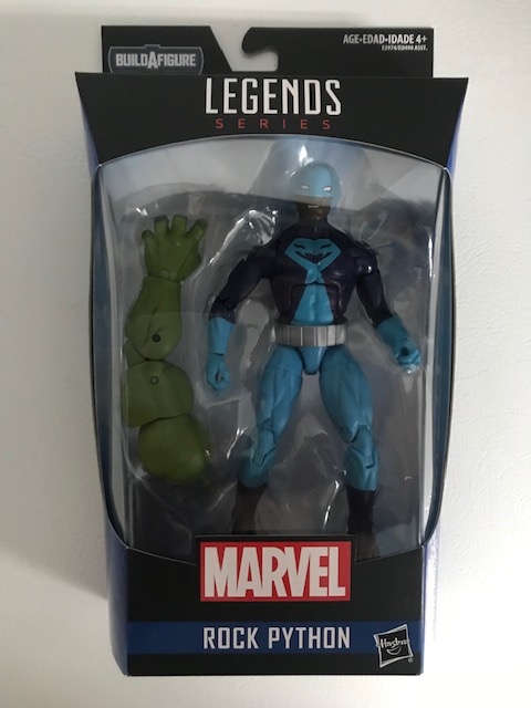 Marvel Legends Avengers - Rock Python 6-inch scale action figure (BAF ...