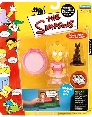 Simpsons Série 9 Sunday Best Lisa figurine Playmates 199402