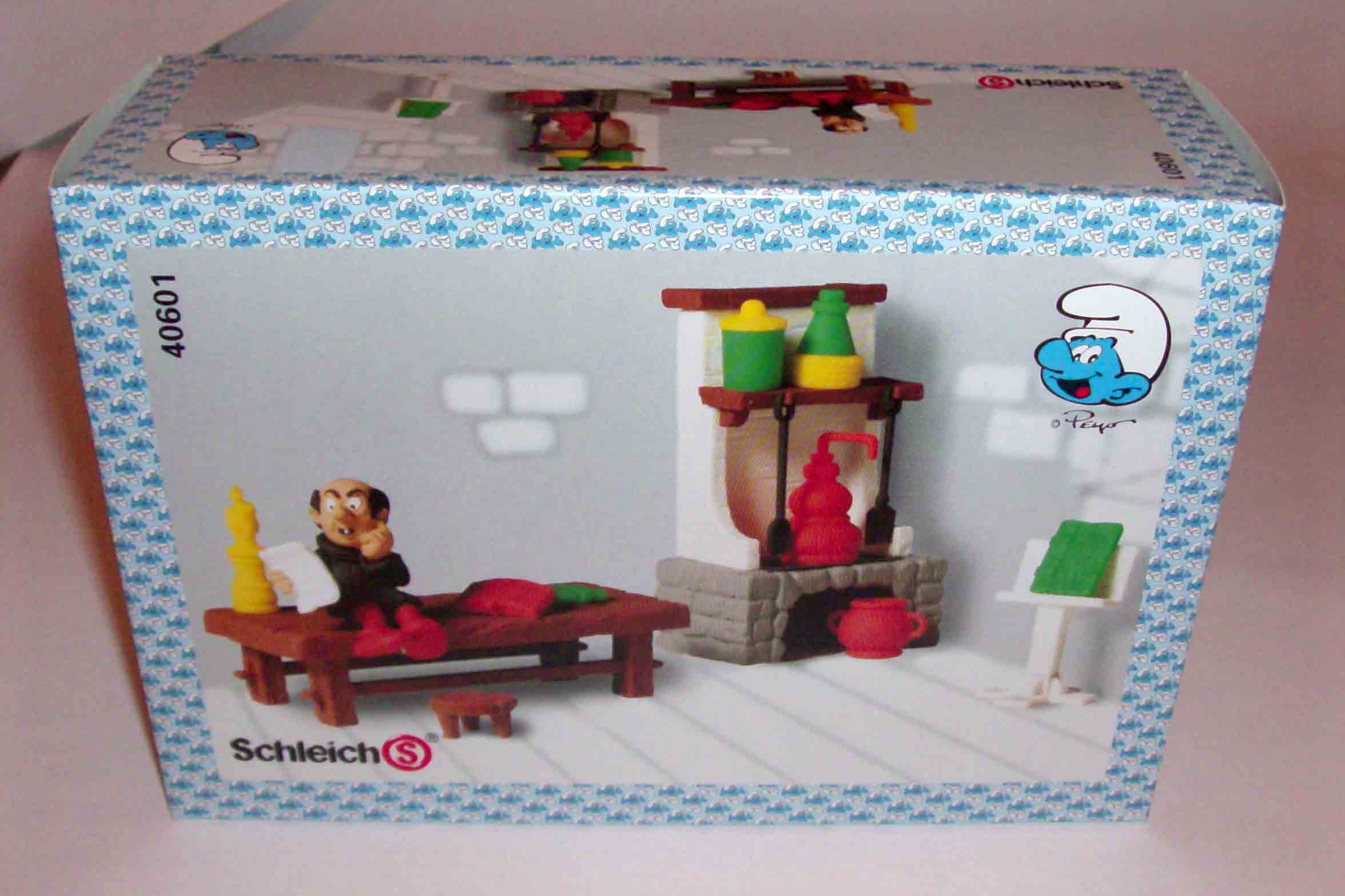 Gargamel's laboratory (1997) Schleich 40601