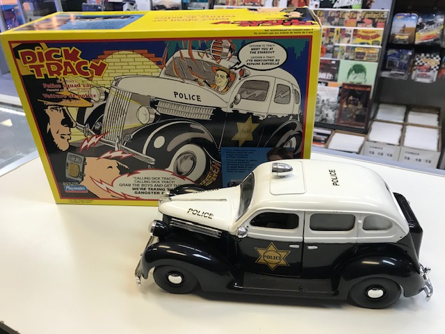 Dick Tracy Police Squad Car 1990 Playmates (Canadian Box)