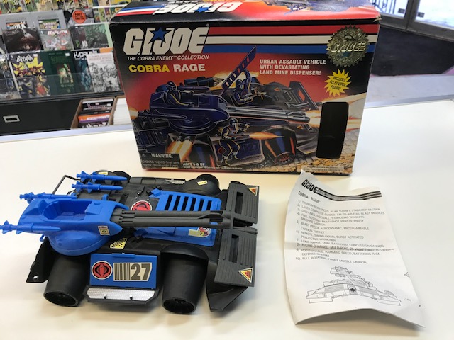 GI Joe 1997 Cobra Rage (Used, Complete) No Figure Sell is Final Sold in ...