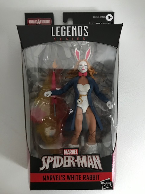 Marvel Legends Spider-Man - White Rabbit 7-inch scale action figure ...