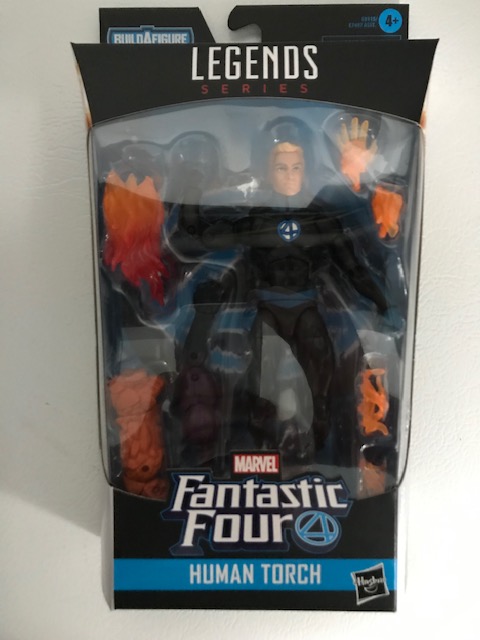 Marvel Legends Fantastic Four Super Skrull BAF Series - Human Torch Hasbro