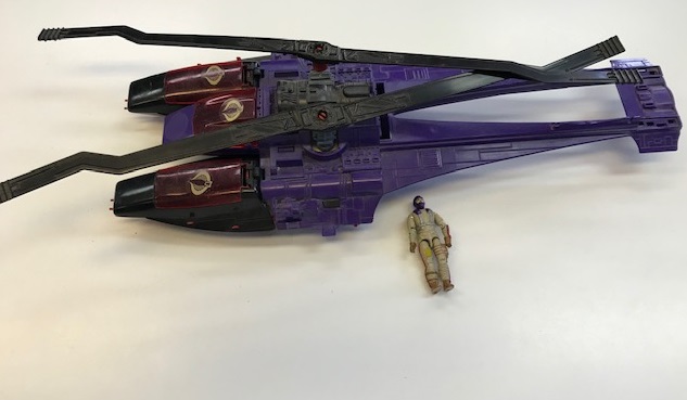 GI Joe 1987 Cobra Mamba (Used, Incomplete) with Gyro-Viper FIgure Sell ...
