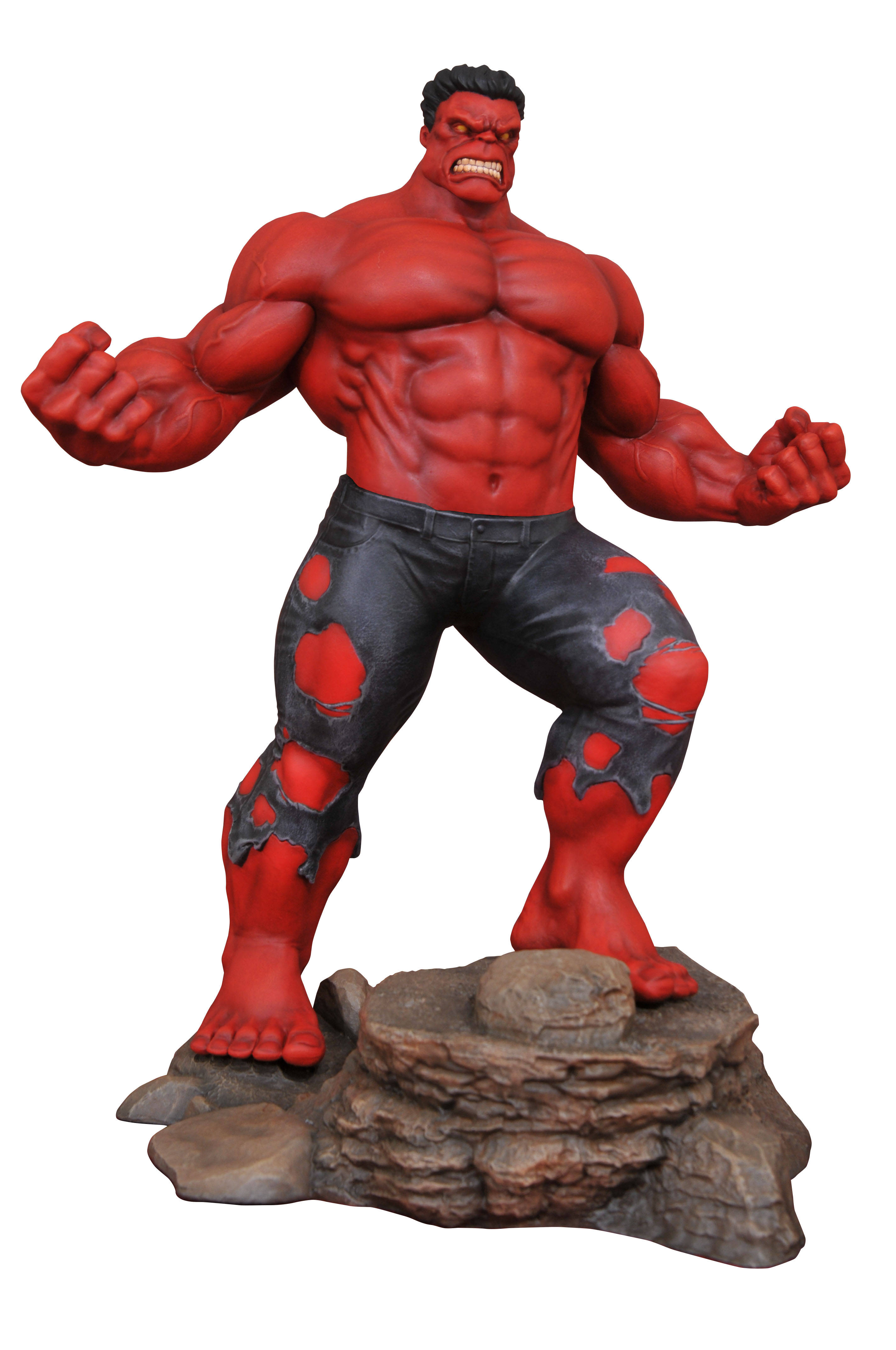 Marvel Gallery Red Hulk PVC Diorama 10-inch