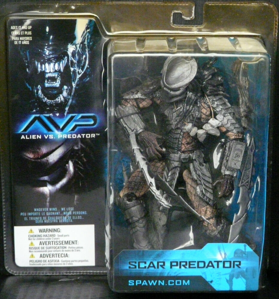 AVP Scar Predator 7 inch figure Spawn McFarlane