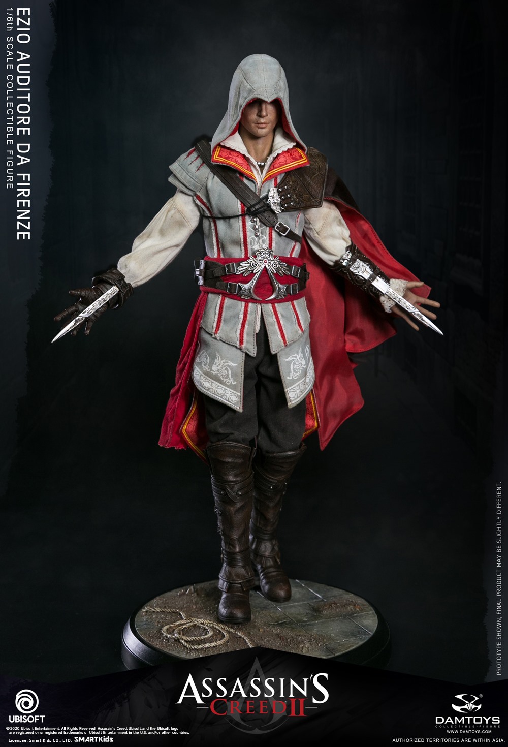 Assassin's Creed II Ezio Auditore 1:6 figure Damtoys DMS012