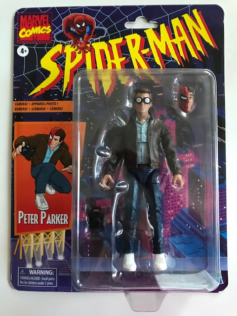 Marvel Legends Spider-man Retro - Peter Parker Hasbro