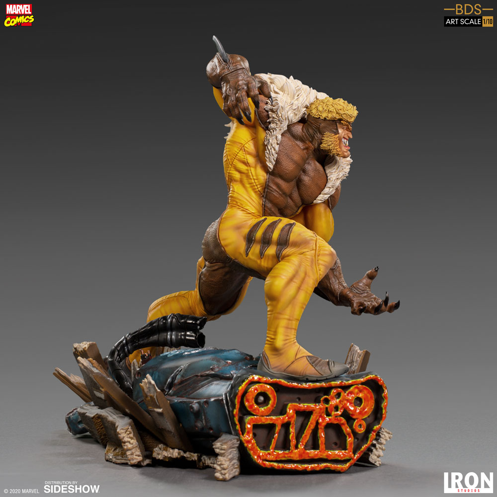 Sabretooth Statue 1:10 Iron Studios 906542