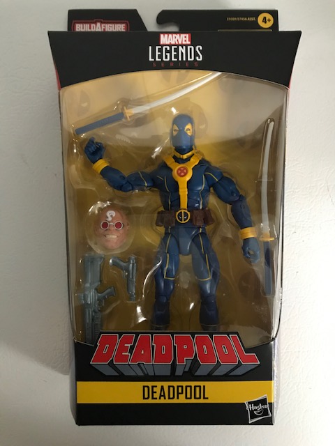 Marvel Legends Deadpool Strong Guy BAF Series - Blue Deadpool 6-inch ...