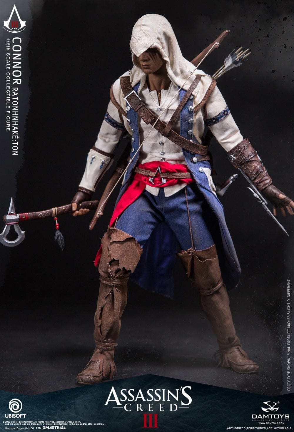 Assassin's Creed III (3) Connor 1:6 figure Damtoys DMS010