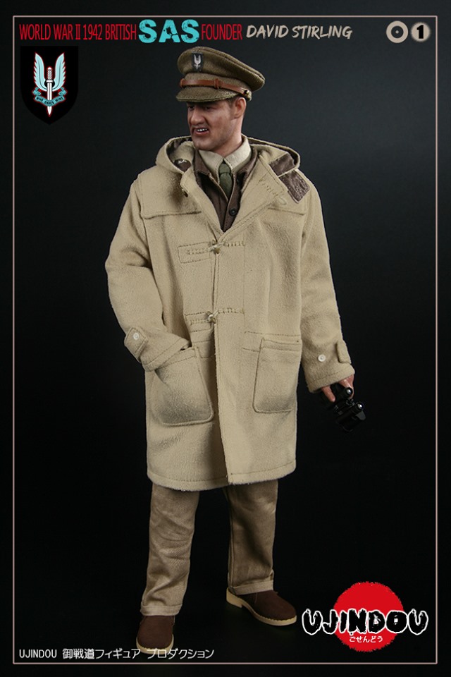 SAS British Founder David Stirling WWII 1943 1:6 figure Ujindou U9001