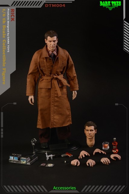 Blade Runner Rick DX 1:6 scale figure Dark Toys DTM004