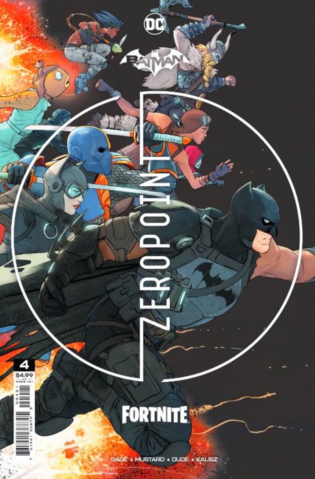 Batman Fortnite Zeropoint #4 Sealed 2nd Print DC Comics