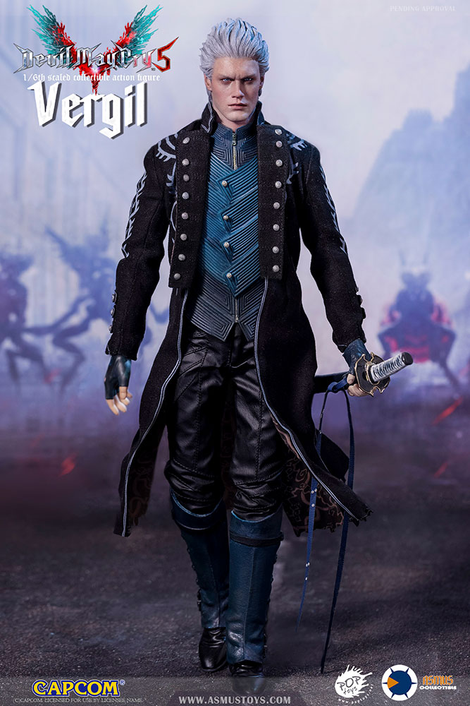 The Devil May Cry Vergil 1:6 Scale Figure Asmus Collectible Toys 909117