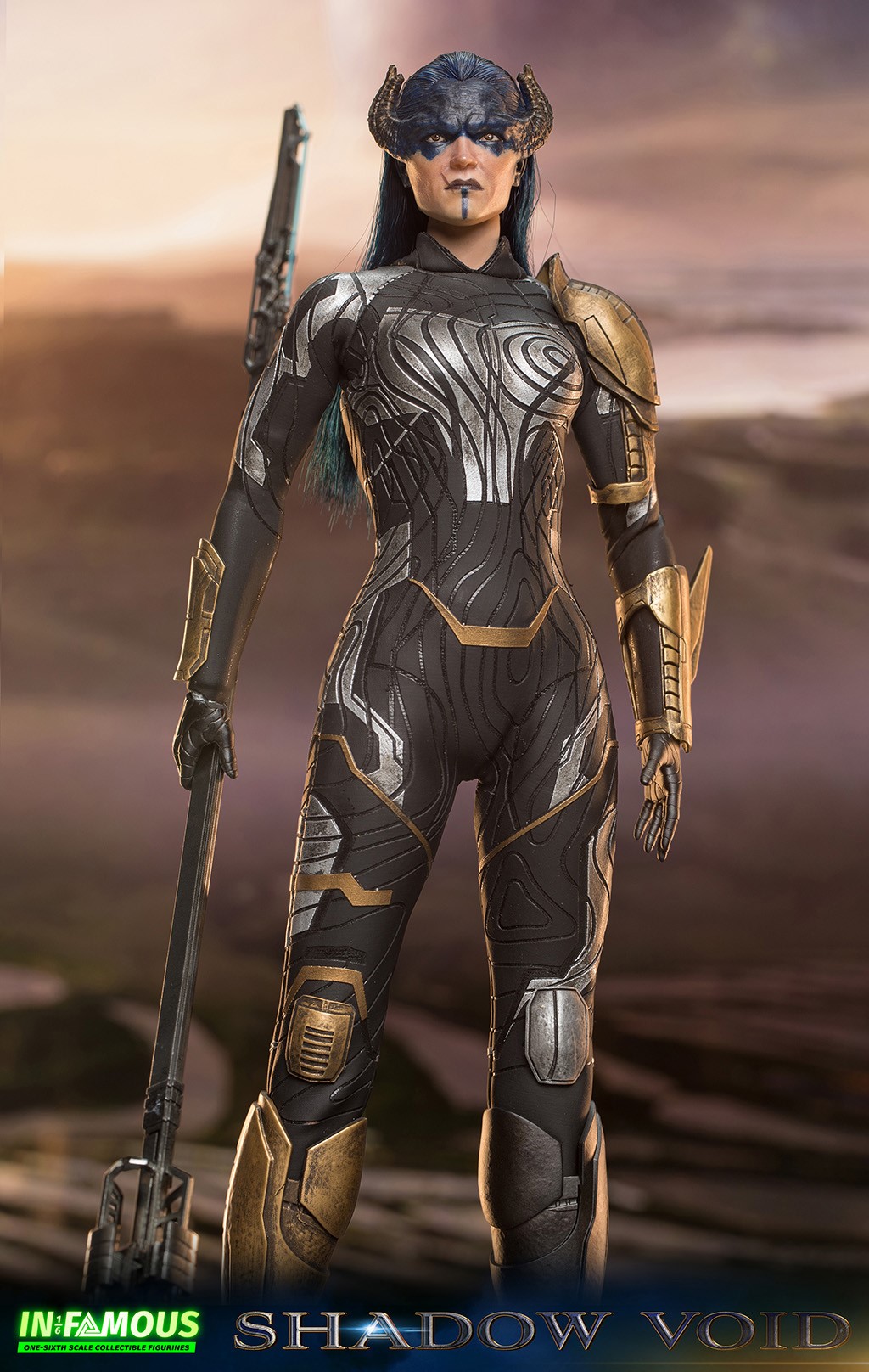 The Shadow Void 1:6 scale action figure In-Famous IF002