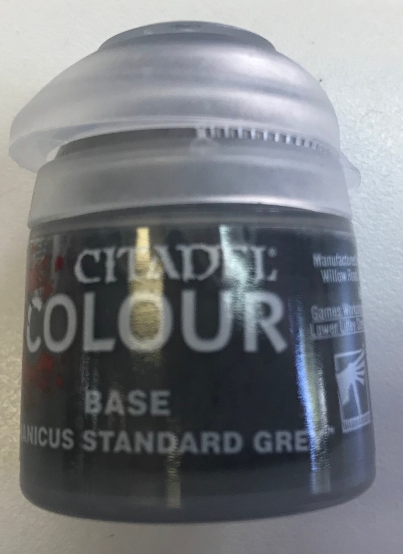Citadel Colour paint Base Mechanicus Standard Grey Games-Workshop