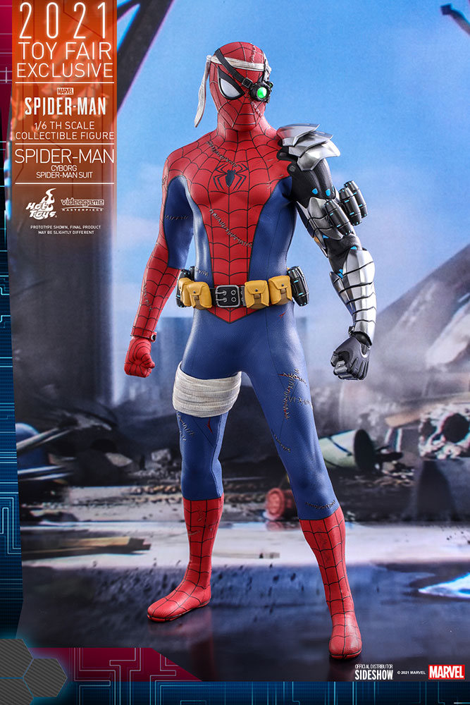 Marvel Spider-Man (Cyborg Spider-Man Suit) 1:6 scale figure EXCLUSIVE ...