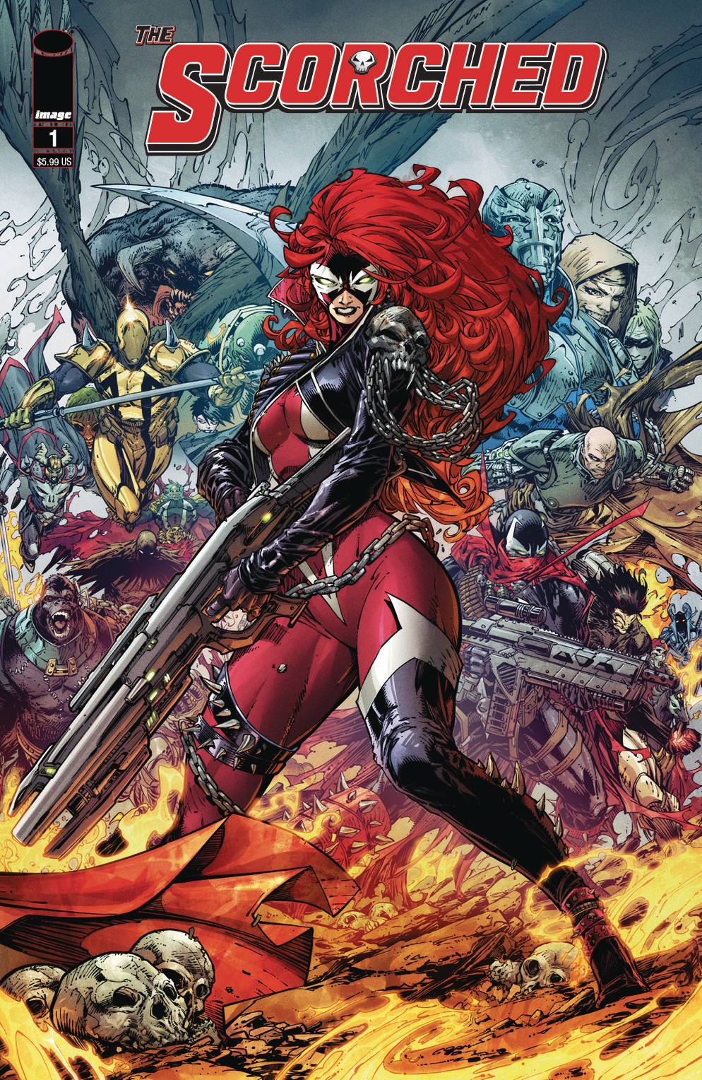 The Scorched #1 Booth Cover Image Comics