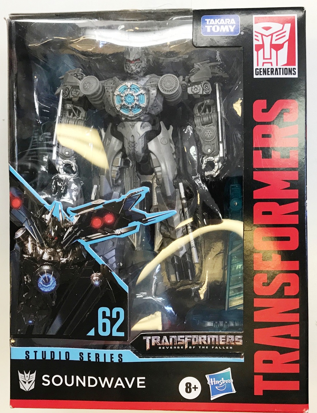 Transformers Generations Revenge of the Fallen Studio Series Soundwave ...