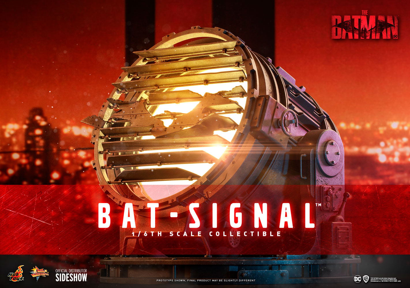 DC Bat-Signal (The Batman movie) 1:6 Scale Figure Accessory Hot Toys ...
