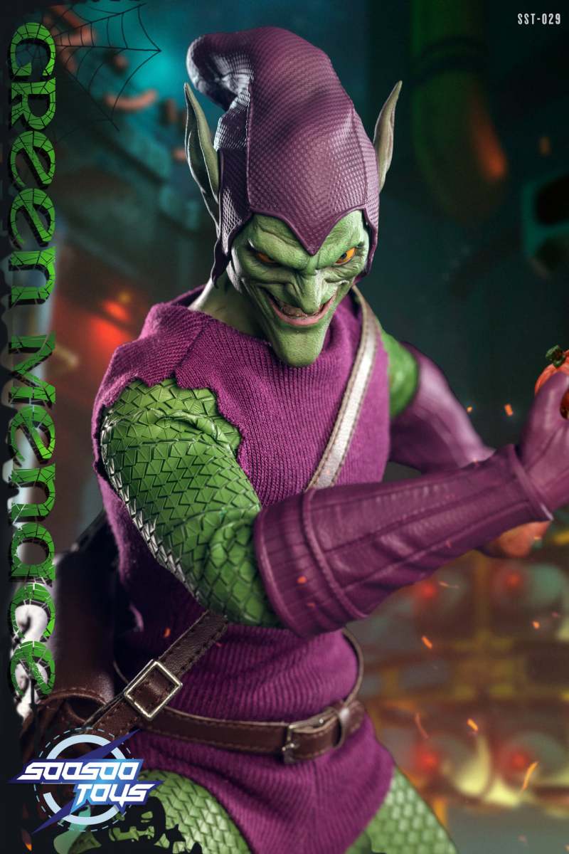 Green Menace (Goblin style) 1:6 scale action figure SooSooToys SST-025 ...