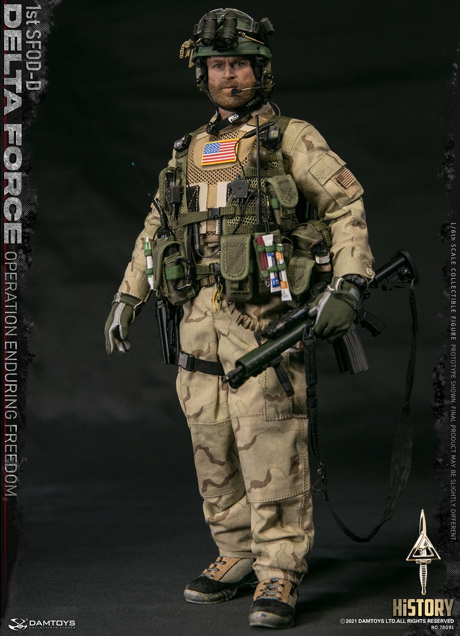 Delta Force 1st SFOD-D Operation Enduring Freedom 1:6 Scale Figure ...