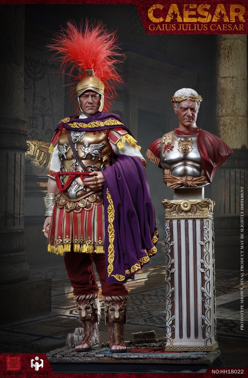 Imperial Army Julius Caesar Deluxe Version 1:6 Scale Figure HaoYutoys ...