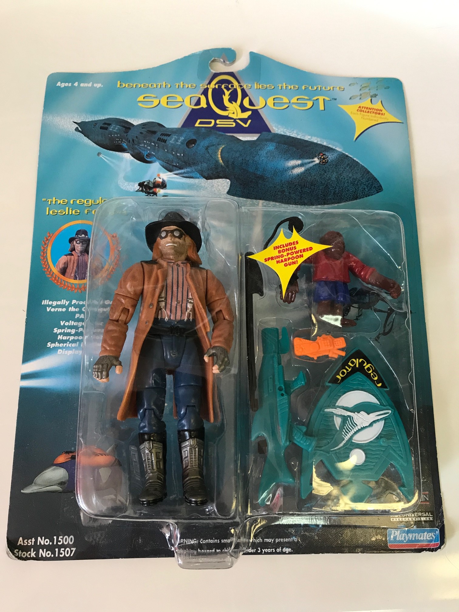 Seaquest DSV The Regulator Leslie Ferina action figure (1993) Playmates ...