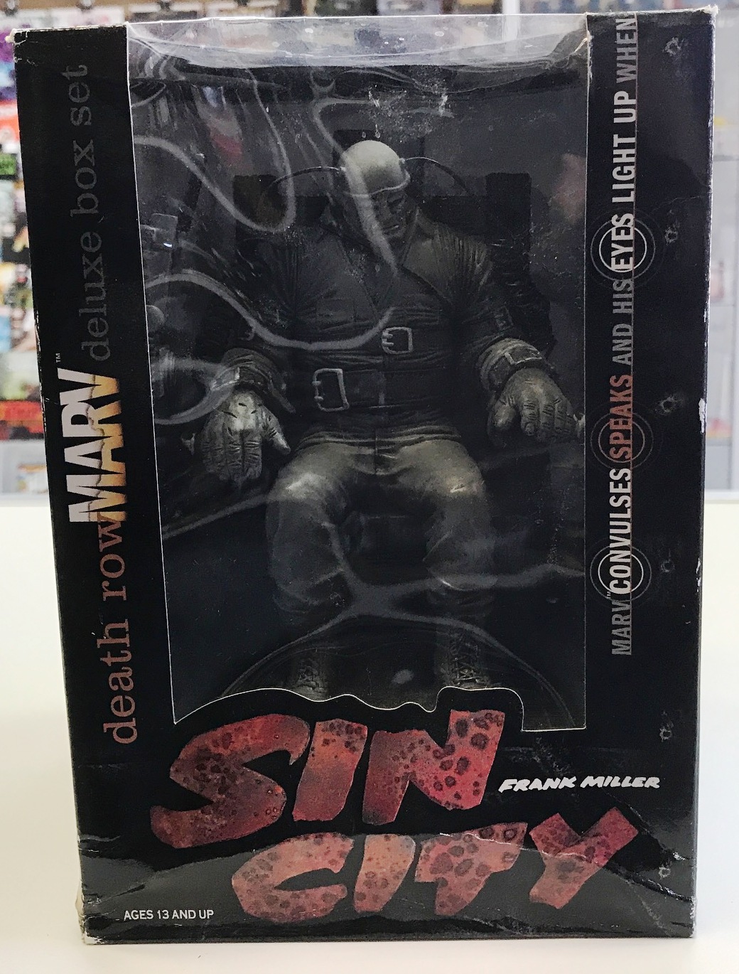 Sin City Marv Death Row deluxe box set 7-inch action figure McFarlane