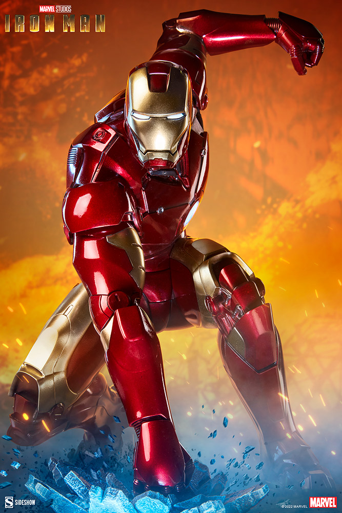 Marvel Iron Man Mark III Maquette Sideshow Collectibles 300790