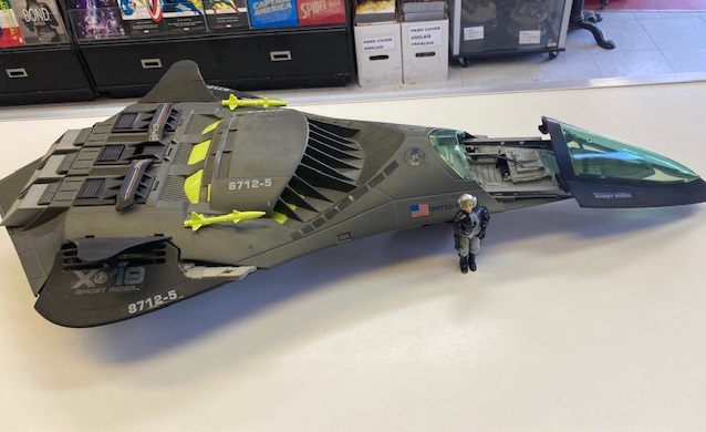IN STOCK Products :: GI Joe 1988 Phantom X-19 Stealth Fighter with ...