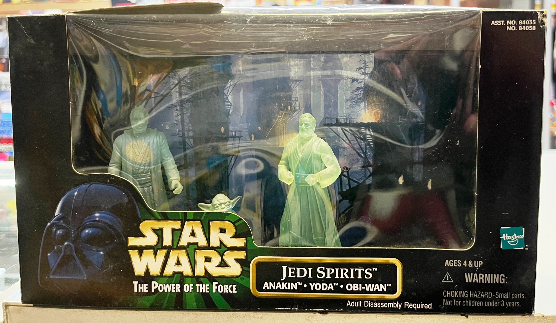 Star Wars (POTF) Jedi Spirits (Anakin, Yoda, Obi-Wan) 3,75-inch action ...