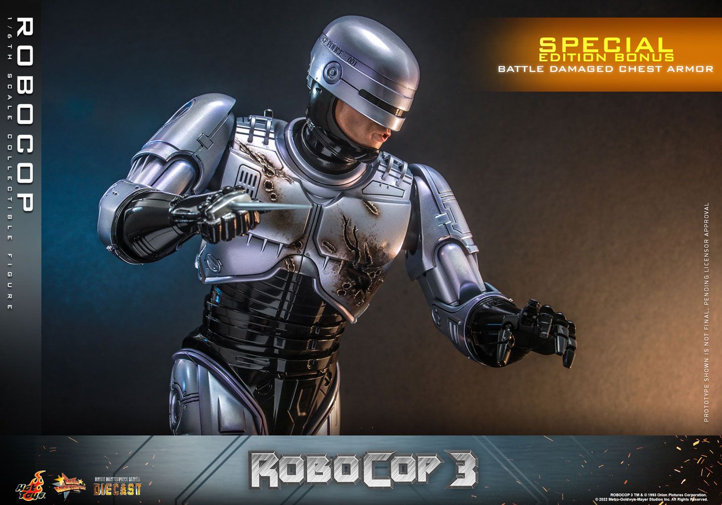 RoboCop (Special Edition) 1:6 Scale Figure Diecast Hot Toys 9115801 ...