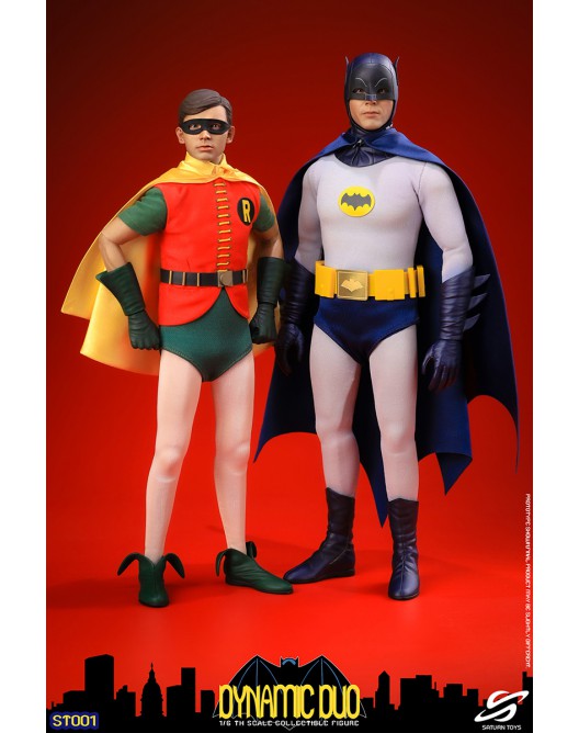 DC Dynamic Duo Double 1:6 Scale Figures Saturn Toys ST001