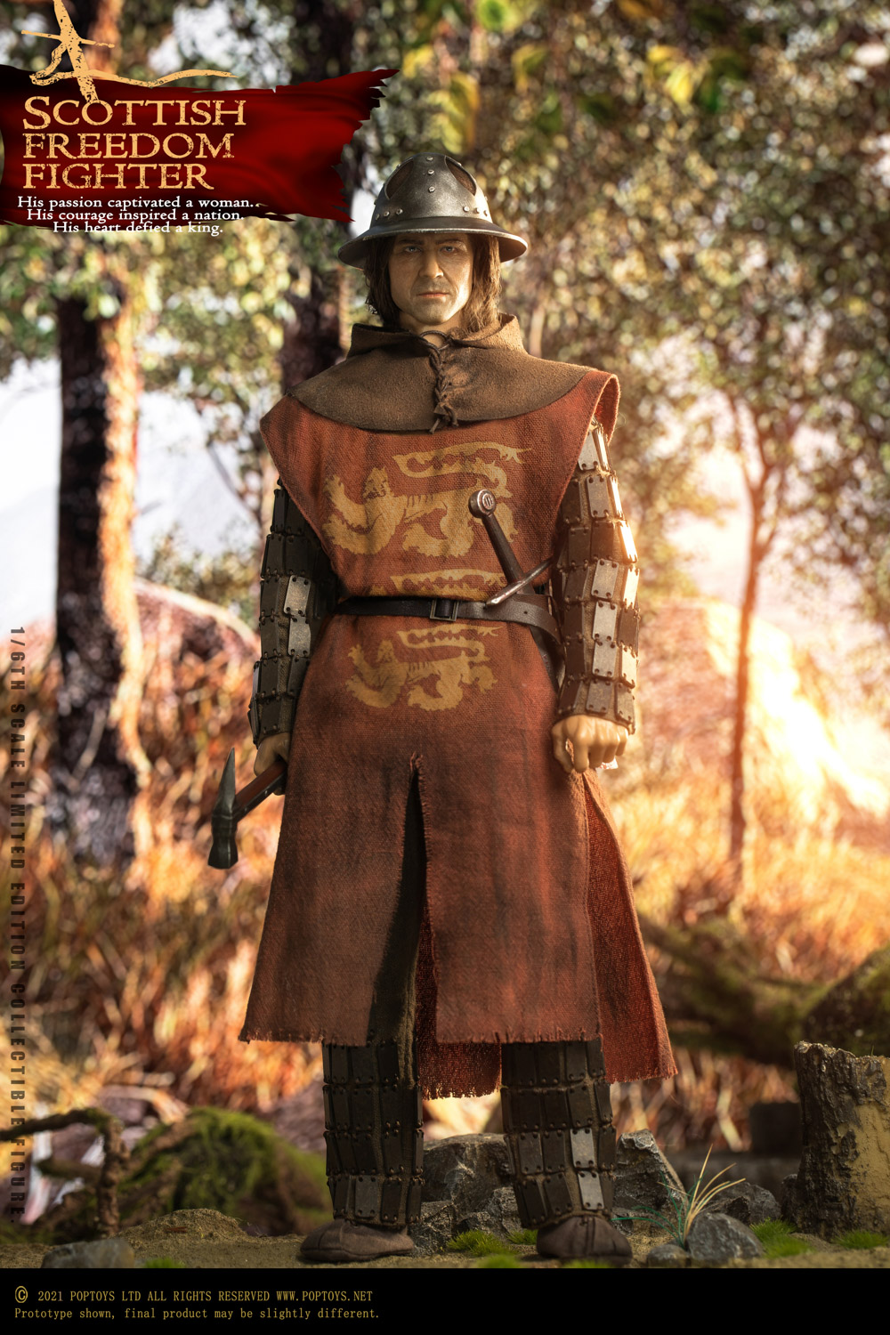 Scottish Freedom Fighter Warrior Stalk (Stealth) Version 1:6 Scale ...