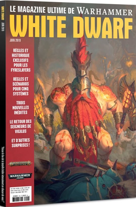 White Dwarf issue june 2019 from games Workshop