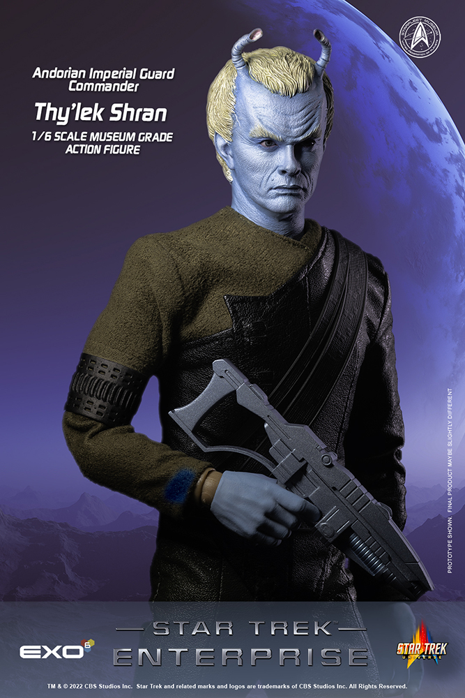 Star Trek: Enterprise - Thy’lek Shran 1:6 Scale Figure EXO-6 (911921 ...