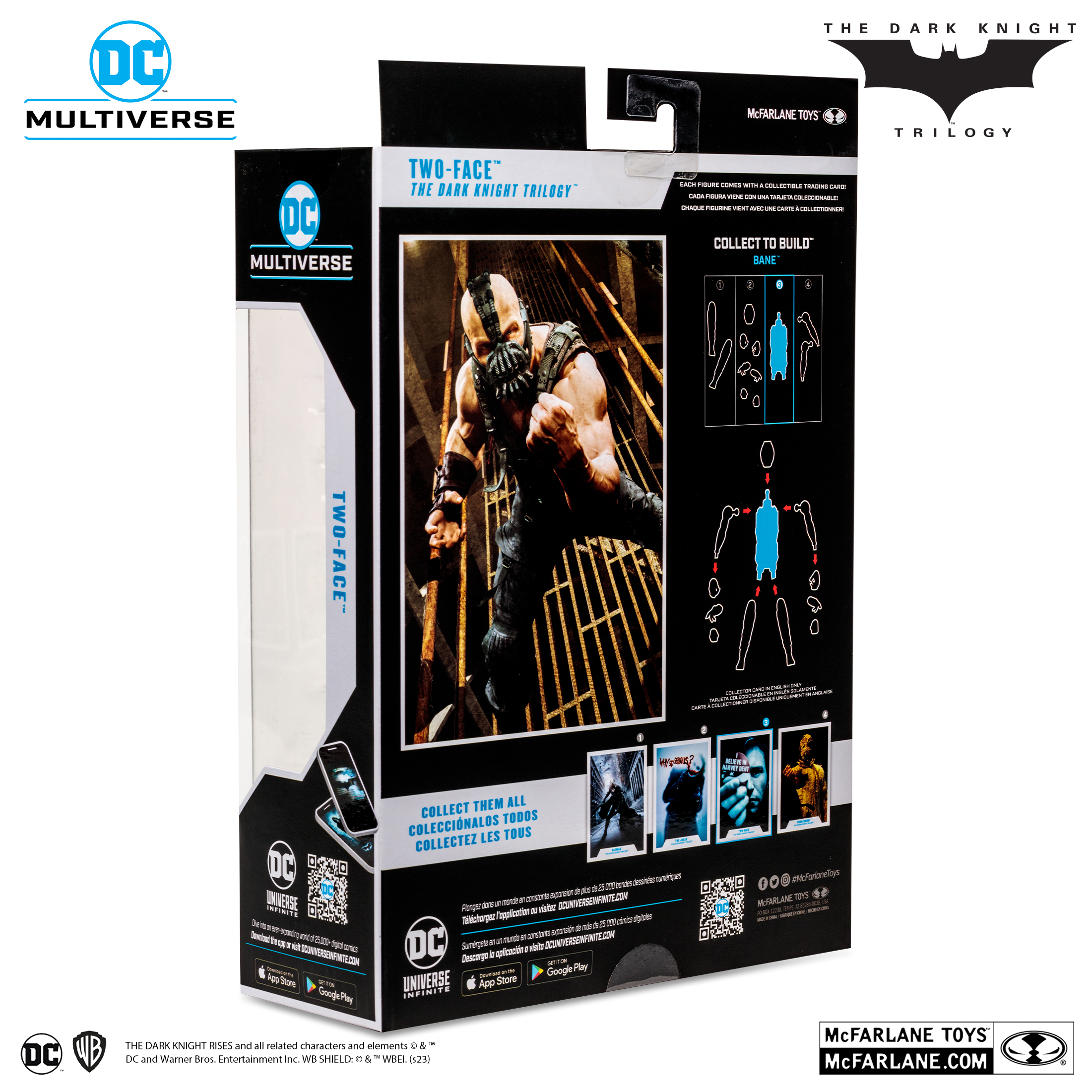 DC The Dark Knight Trilogy Two-Face (BAF Bane) 7-Inch Scale Action ...
