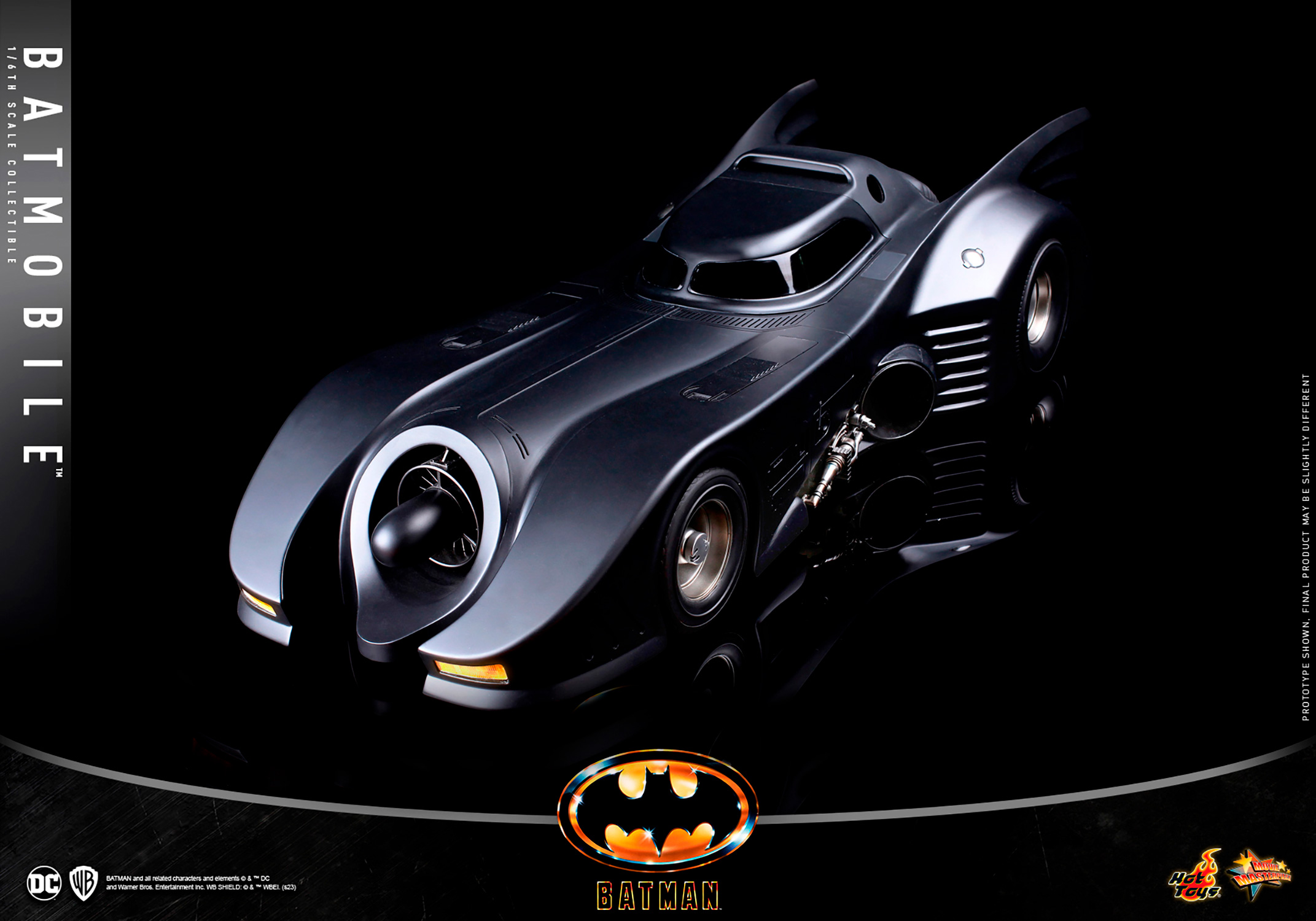 DC Batmobile (1989) 1:6 Scale Figure Accessory Hot Toys 912144