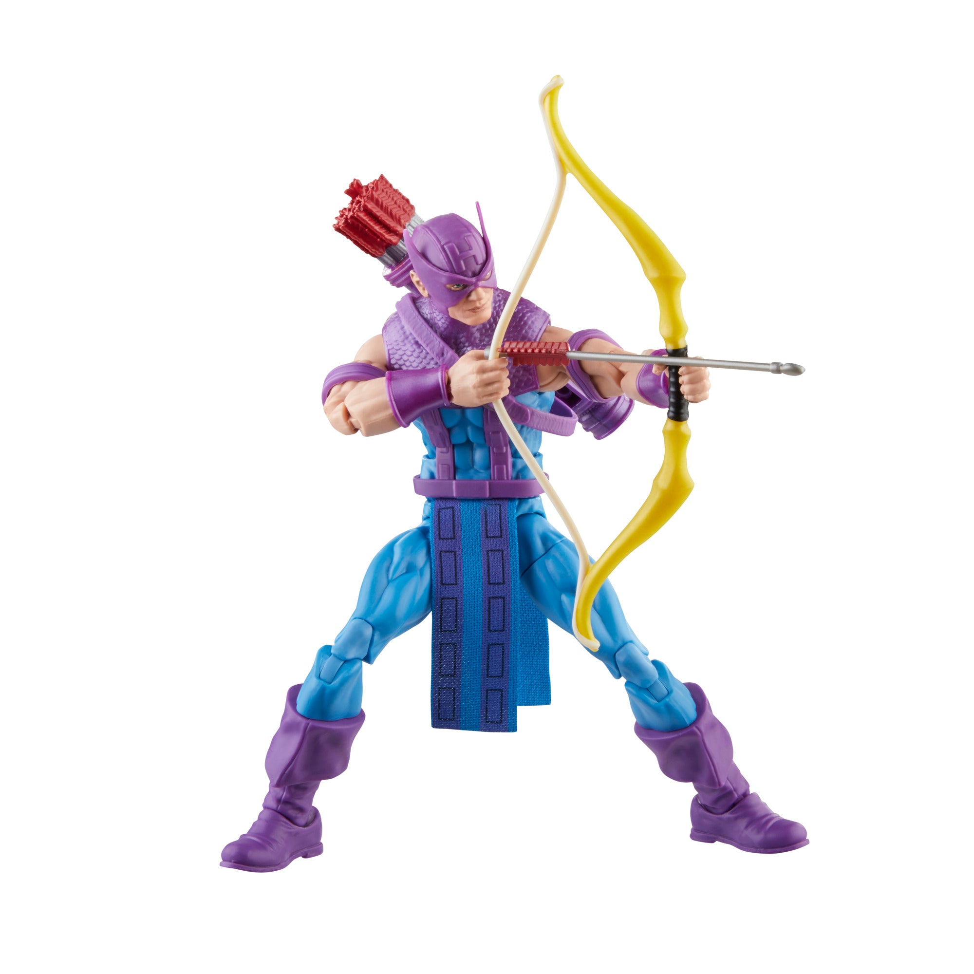 Marvel Legends Series Hawkeye with Sky-Cycle Avengers 60th Anniversary ...