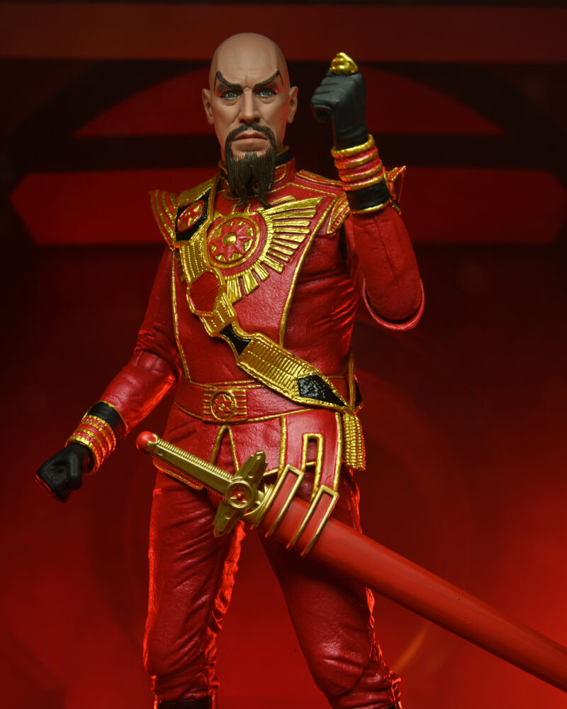 Flash Gordon The Movie Ultimate Ming Red Military Outfit Version 7-Inch ...