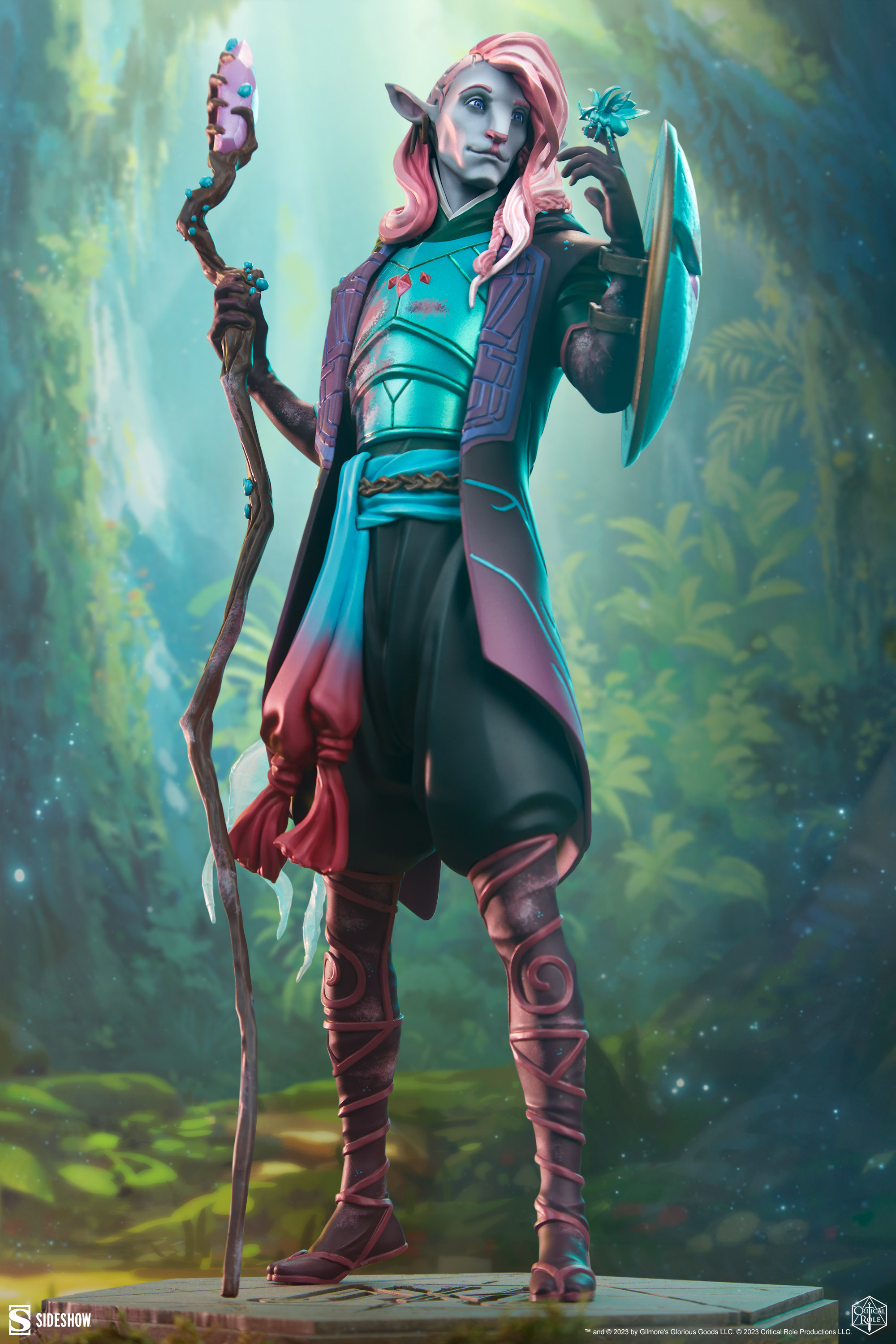 Critical Role - Caduceus Clay Mighty Nein Statues Sideshow Collectibles ...